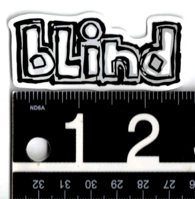 Blind Skateboards Sticker 2.75 in x 1.25 in Multicolor Classic Skate ...