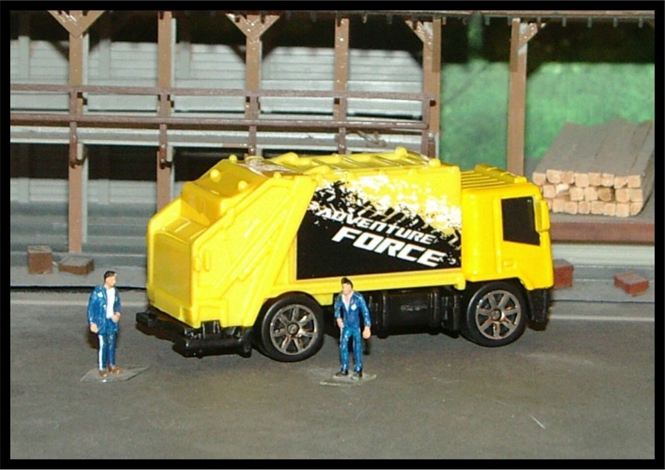 Maisto _ HO Scale _ Garbage Truck / Adventure Force | eBay