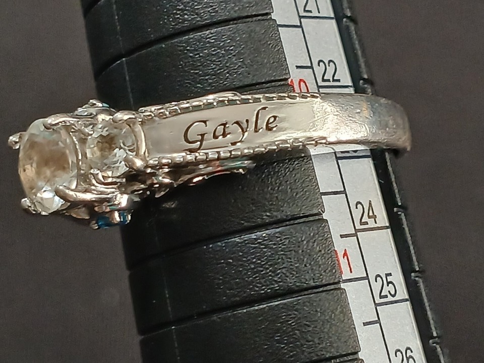 BGE Bradford Gold Exchange .925 Sterling Silver JESSE GAYLE 10.5 ...