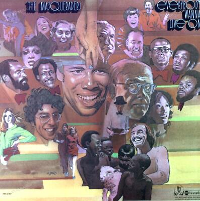 The Masqueraders - Everybody Wanna Live On LP (Still Sealed) - cut out ...