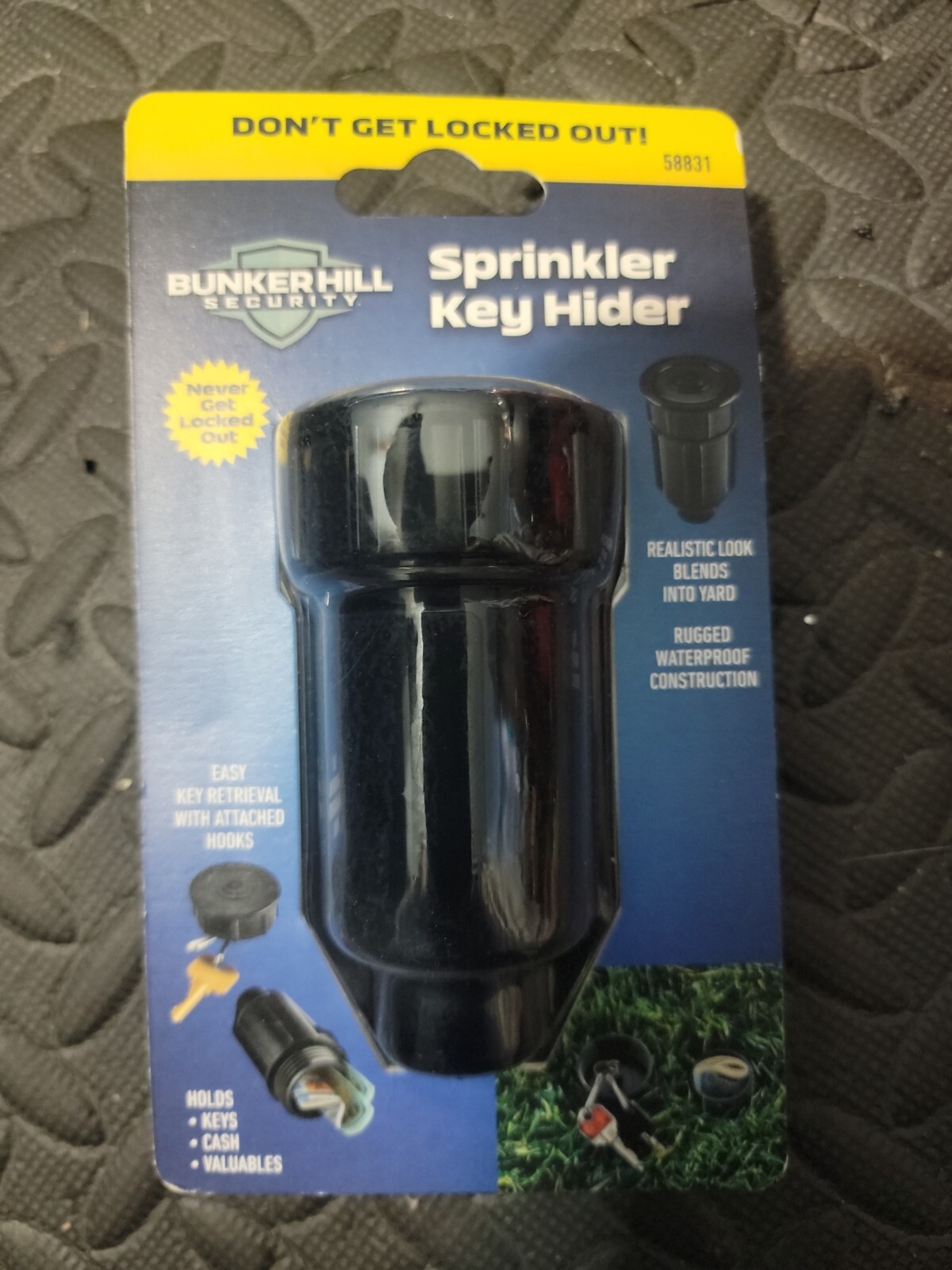 Bunker Hill Sprinkler Key Holder Geocache Waterproof For Keys Cash ...