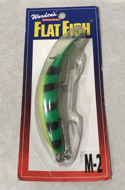 Worden's Original Flatfish M2 Tough Colors ×4 Vintage Made In USA for ...