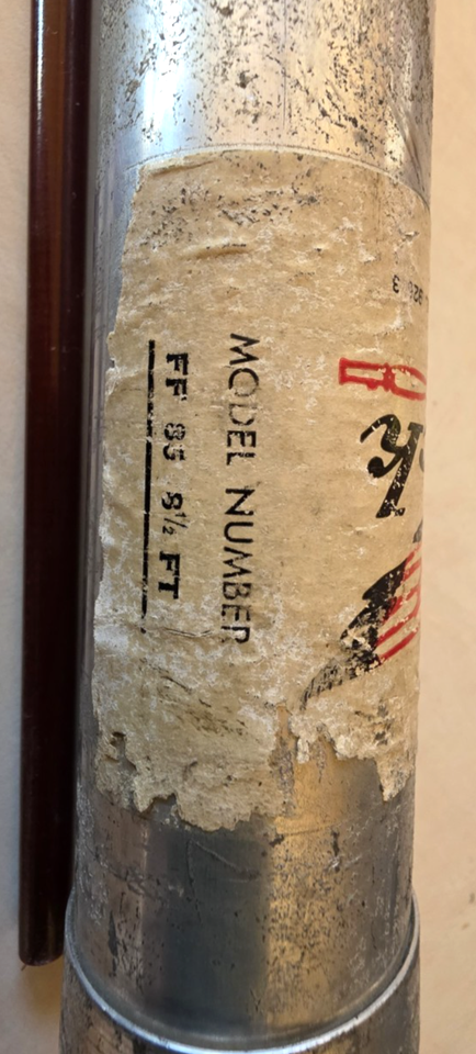 Vintage Fenwick FF-85 8ft 6in Fly Fishing Rod, Sock, Aluminum Case, USA ...