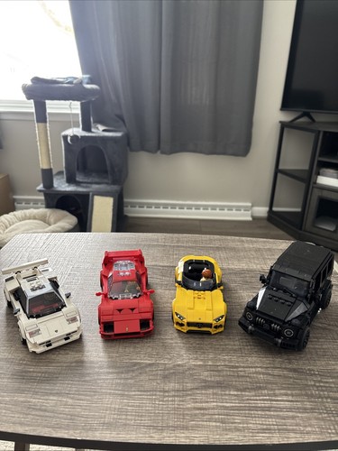 Lego Mercedes Amg G63, SL 63 F1, Ferrari F40, Lambo Countach 76924 ...