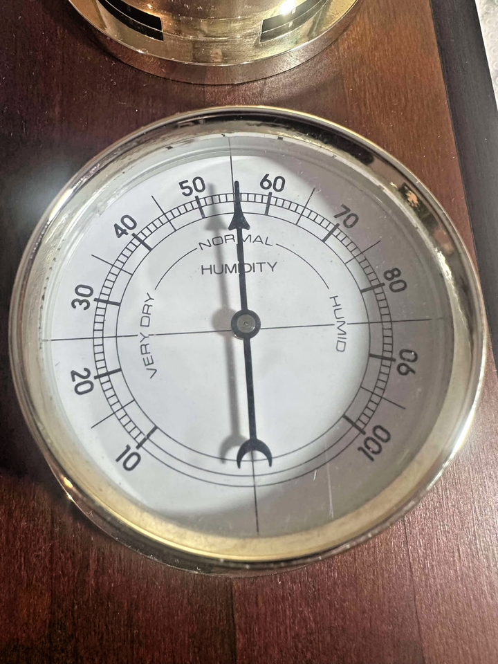 Sunbeam Barometer Analog Weather Gauge Indoor Wall Mount Home Decor ...