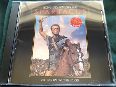 Original Soundtrack CD : Spartacus ~ Alex North ~ MCA 10256 | eBay