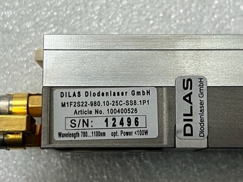 DILAS Diodenlaser GmbH M1F2S22-980.10-25C-SS8.1P1 Diode Laser Used | eBay