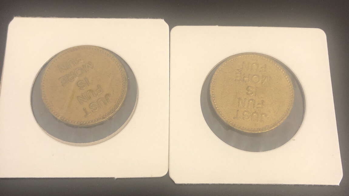 5 AC RA Lucky Winner Coins Redeem for Merchandise VINTAGE FAIRGROUND ...