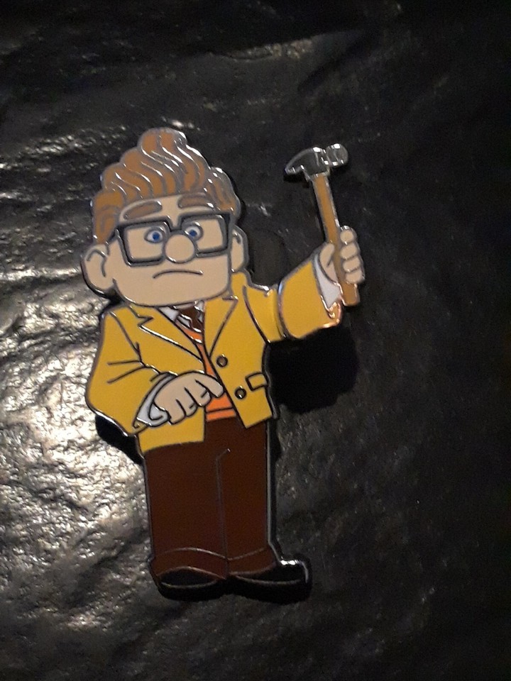 2021 DS Flair Pixar Up Carl Fredrickson With Hammer Disney Pin (B9) | eBay