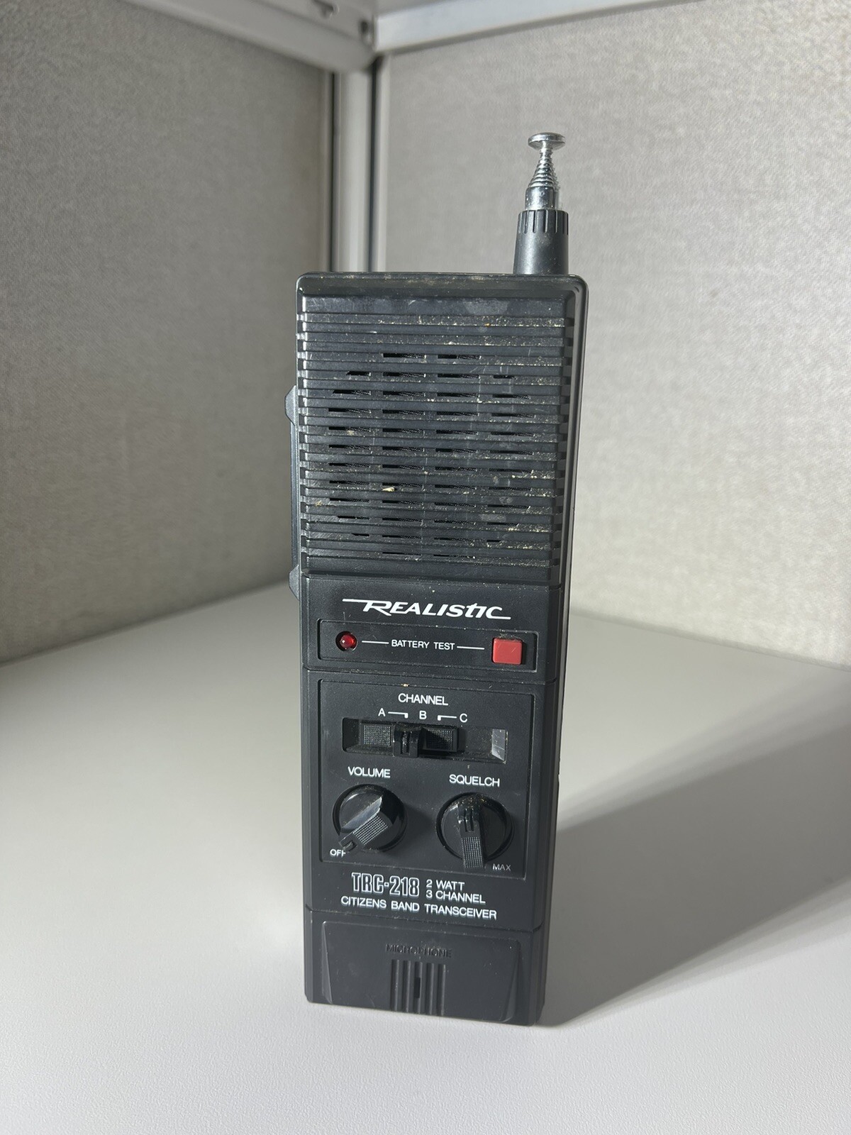 Realistic TRC-218 3-Channel 2W Walkie Talkie Transceiver for sale ...