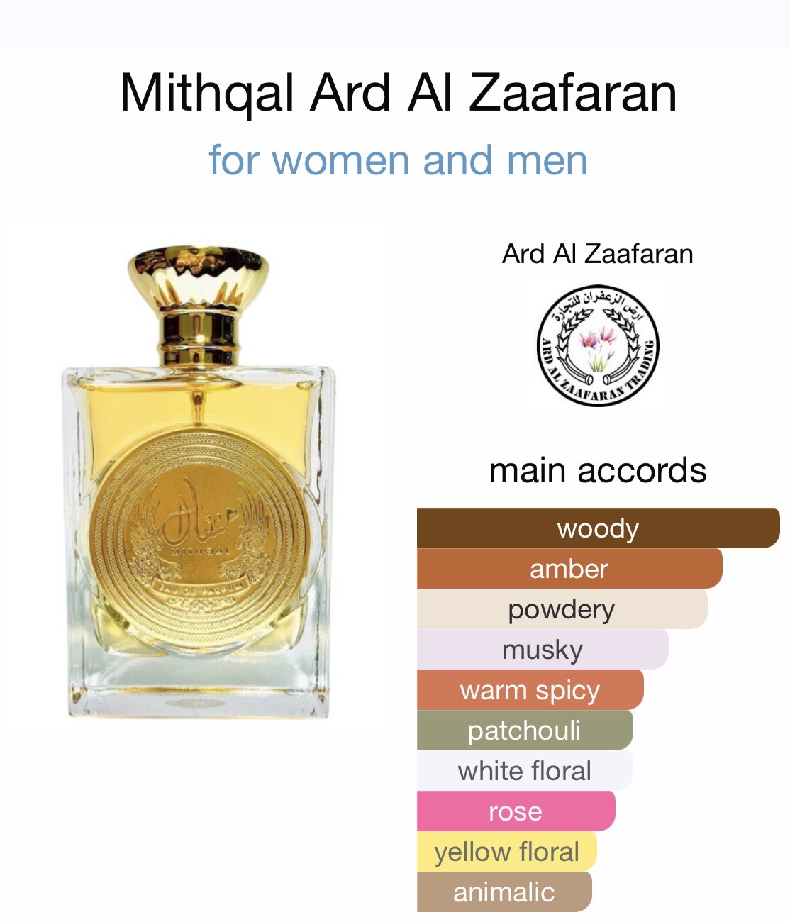 Ard Al Zaafaran Mithqal EDP Perfume 100 Ml Unisex Release Top Tier | eBay