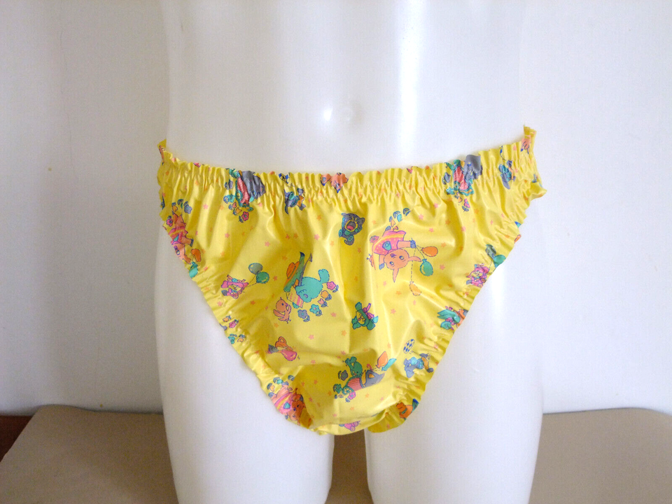 PVC Sissy Panties Underwear Plastic ABDL Briefs Pants Knickers Vinyl ...
