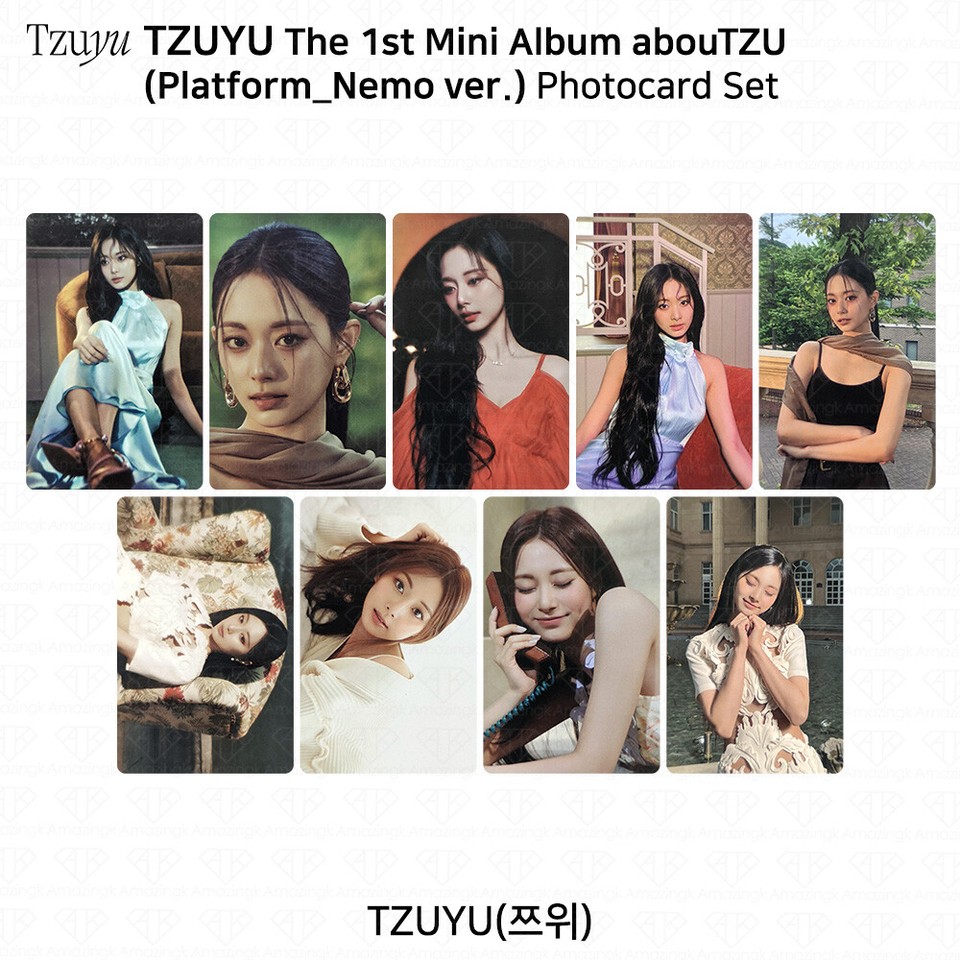 TWICE Tzuyu 1st Mini Album abouTZU Platform_Nemo ver Official Photocard ...