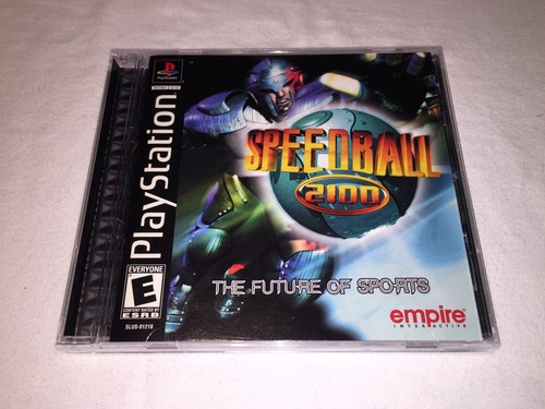 Speedball 2100 (Sony PlayStation 1, 2000) PS1 Black Label Complete LN ...