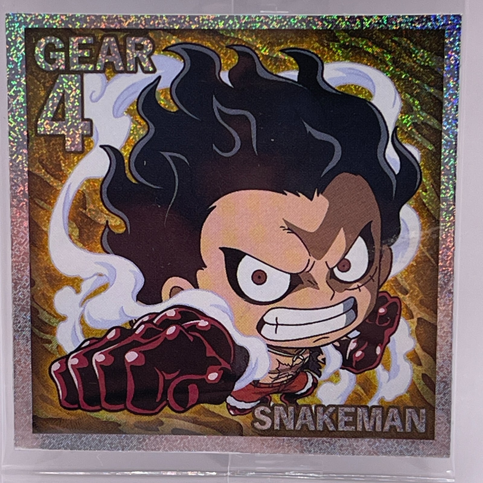 ONE PIECE Great Pirate Seal Wafer LUFFY Bandai Japan LOG.6 SW6-22 GR ...