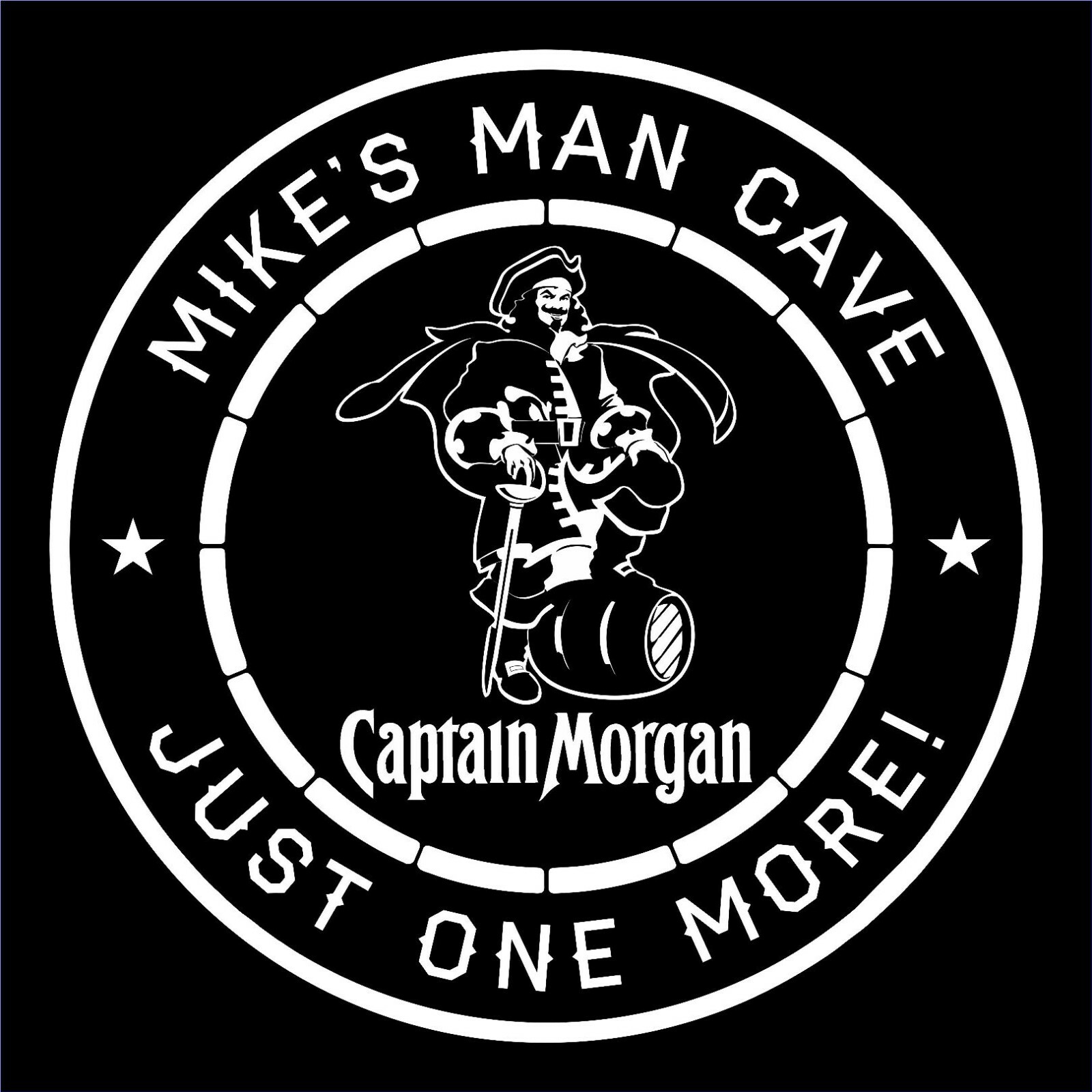 Captain Morgan Logo Black And White