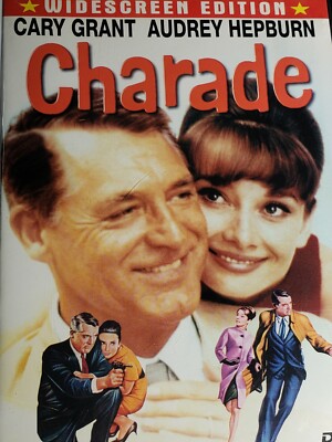 Charade DVD 1963 Widescreen Cary Grant, Audrey Hepburn 25192117404| eBay