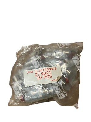 AIM Electronics 279021 BNC Standard Type RG58 27-9021 (Bag of 10) | eBay