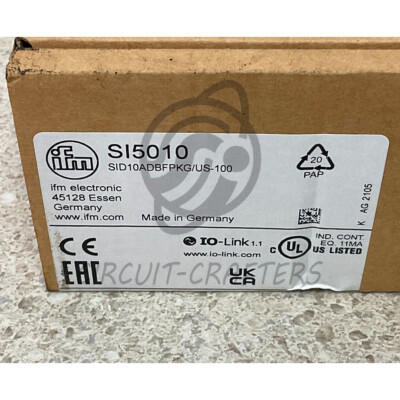 1PCS New in box IFM EFECTOR SI5010 FLOW MONITOR | eBay