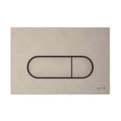Vitra Loop Flush Plate Brushed Nickel For Wc Frame And Concealed ...