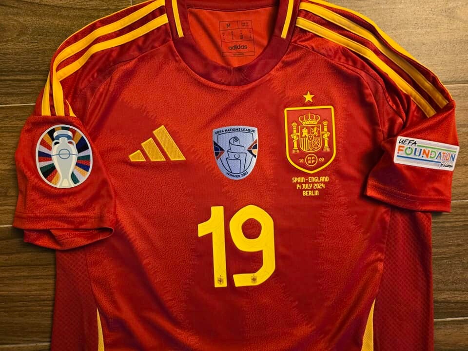 ADIDAS SPAIN EURO2024 FINAL IP9331 S LAMINE YAMAL ORIGINAL SOCCER ...