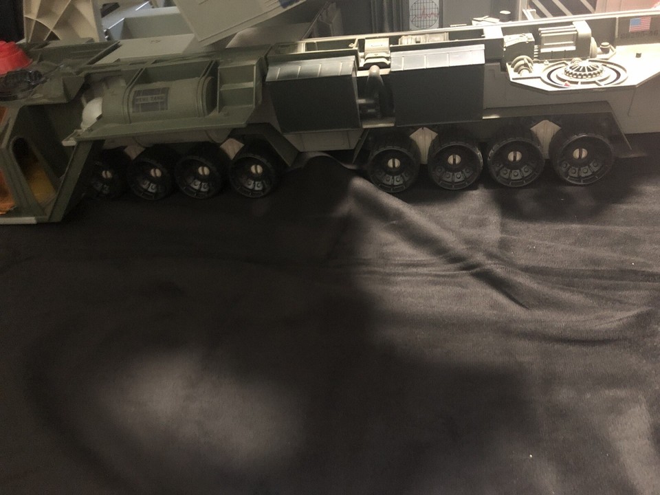 GI Joe Defiant Space Shuttle Crawler 1987 Hasbro 99.5% Complete W ...