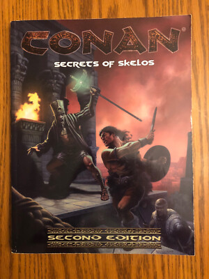 CONAN: SECRETS OF SKELOS Second Edition RPG Dungeons & Dragons 2007 ...