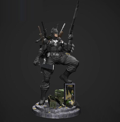 1/8 31CM Butmen Grim Knight 3D Print GK Figure Model Kit Unpainted ...