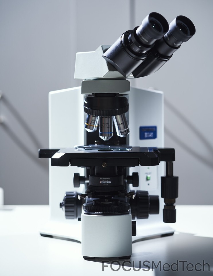 Olympus BX41TF Microscope 4x 10x 40x 100x Olympus PlanN Objectives | eBay