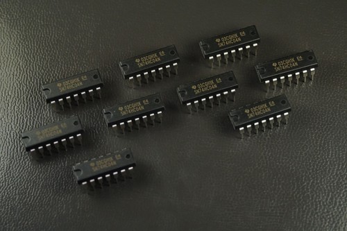Lot of 5 SN74HC04N Texas Instruments Hex Inverter 6 Element 14 Pin ...