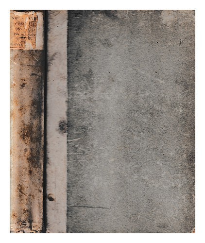 Sheridan, RICHARD BRINSLEY BUTLER RIGHT HON Sheridan's Comedies. The ...