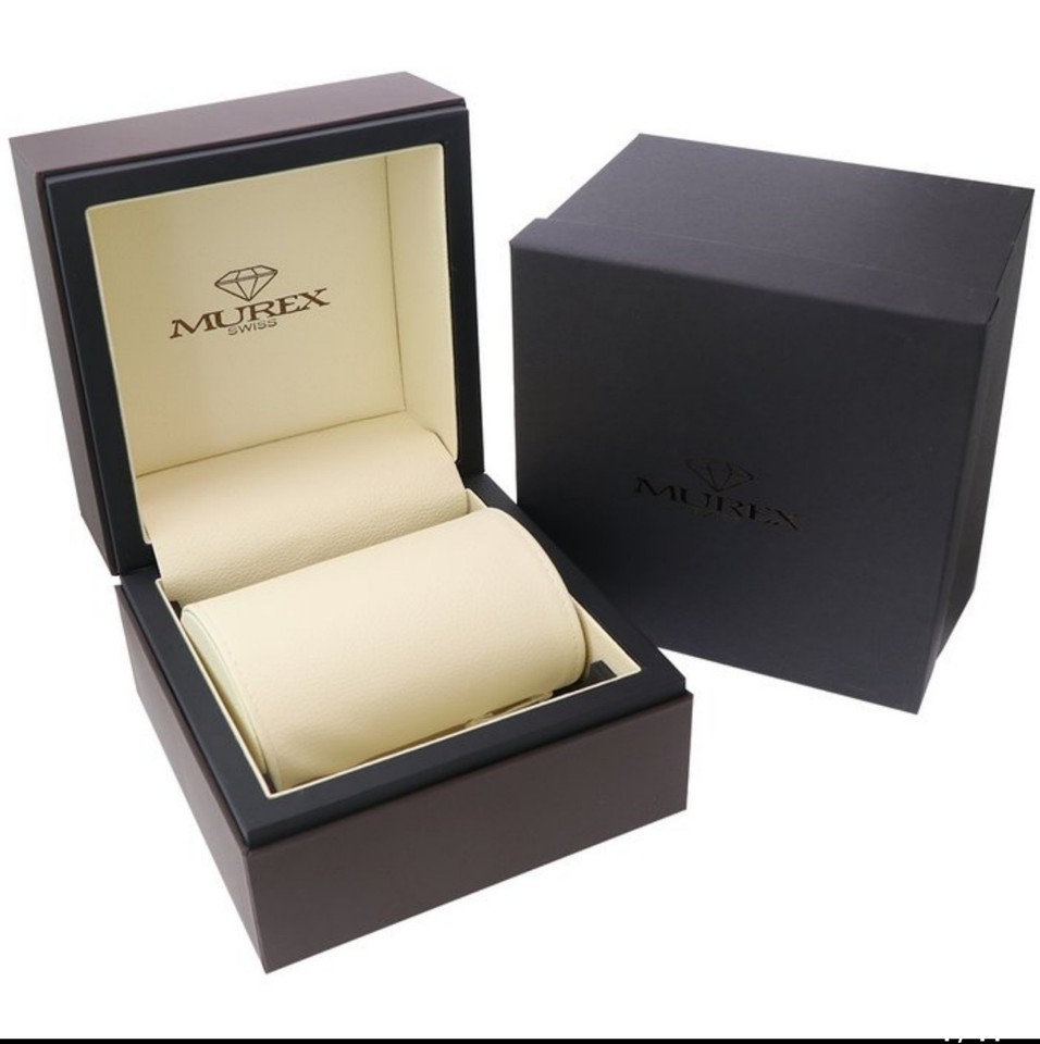 SUPREMO • Open Heart • Automatic Swiss Watch • Murex • Stainless Steel ...