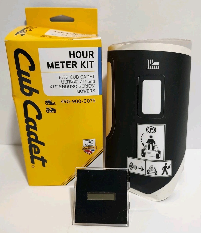 Hour Meter Kit Lawn Mower Accessory Fits Cub Cadet XT1 XT2 ZT1 Ultima ...