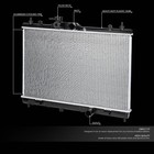 {DPI 13127} OE Style Aluminum Core High Flow Radiator for Nissan Cube 1 ...