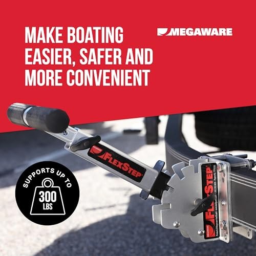 Megaware FlexStep Pro Adjustable Boat Trailer Step | eBay