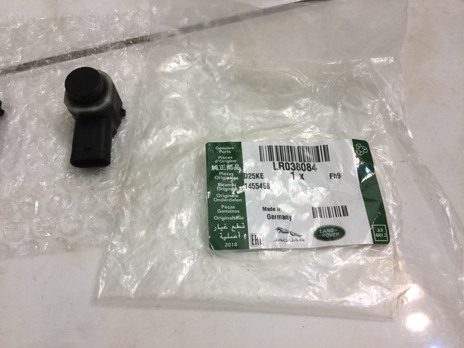 2010-2015 RANGE ROVER - EVOQUE - LR2 - LR3 FRONT OR REAR PARKING SENSOR ...