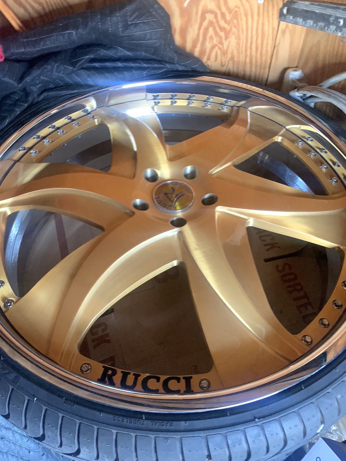A Set Of 4, 26 inch Rucci Chopper Floating Caps | eBay