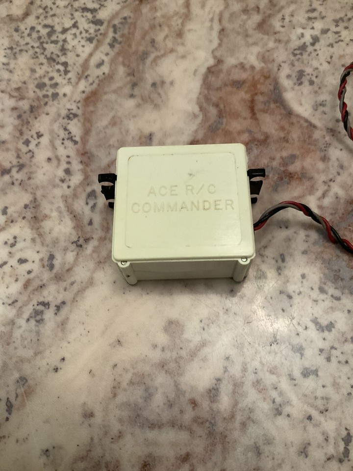 Vintage ACE R/C Commander Servo RC Pan Car Novak Tekin Trinity RC12L ...