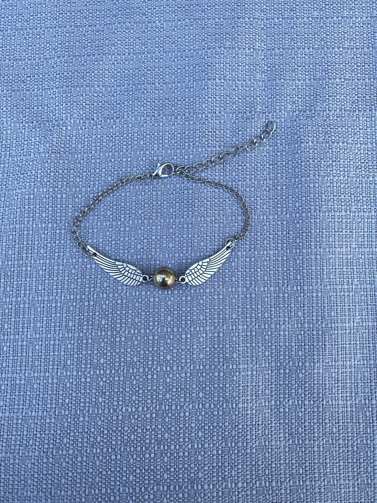 Harry Potter Golden Snitch Bracelet Double Wings | eBay
