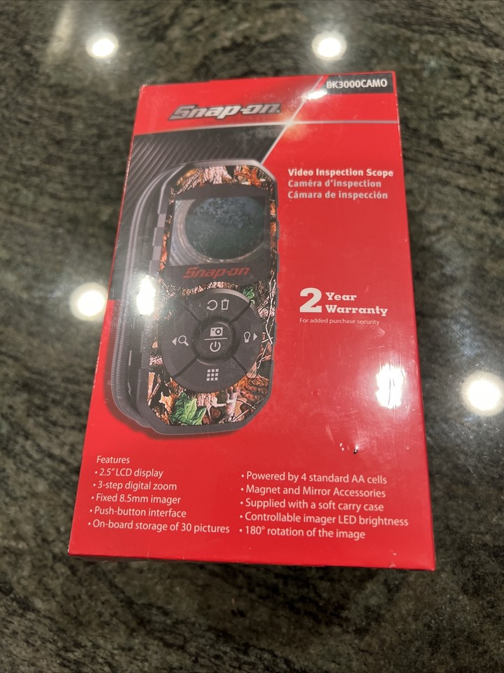Snap On bk3000camo video inspection scope in camo new | eBay