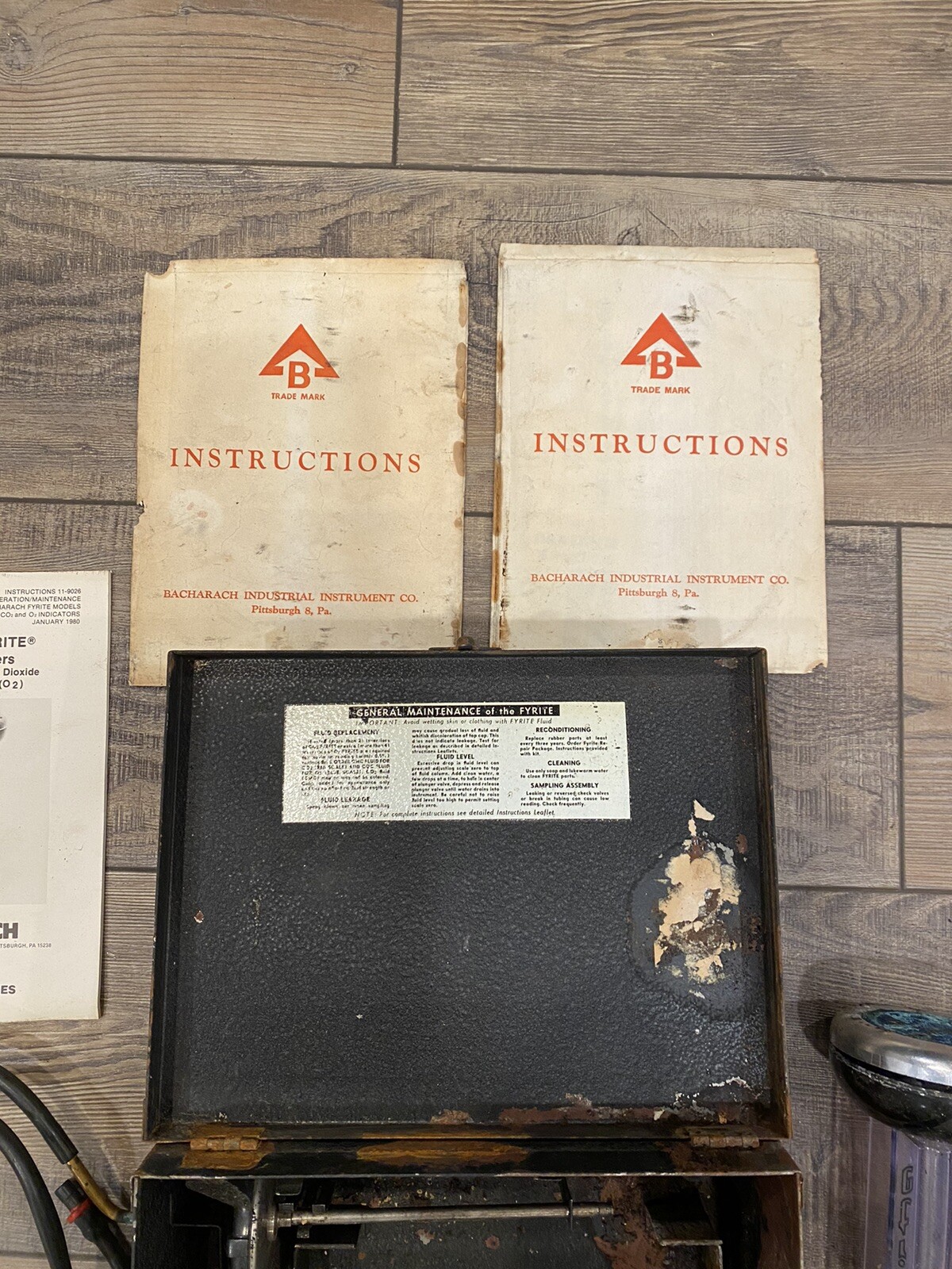 Bacharach Fyrite Co2 Gas Analyzer Kit | eBay