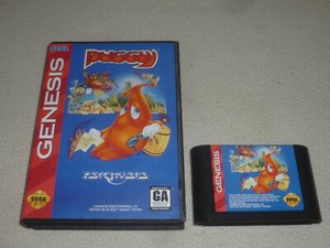 BOXED SEGA GENESIS VIDEO GAME CARTRIDGE PUGGSY W CASE PSYGNOSIS | eBay