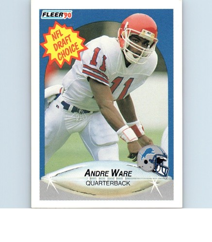 NFL Draft Andre Ware 103 1990 Pro Set NFL Football Trading Card | eBay
