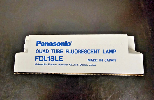 PANASONIC FDL18LE 2800K 18W Warm Color Quad CFL Lamp ** Sold as 10 ...