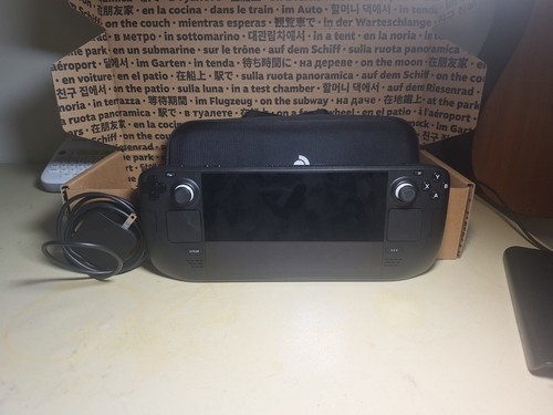 Steam Deck 1TB modded LCD Console Barely Used, case and charging cable ...