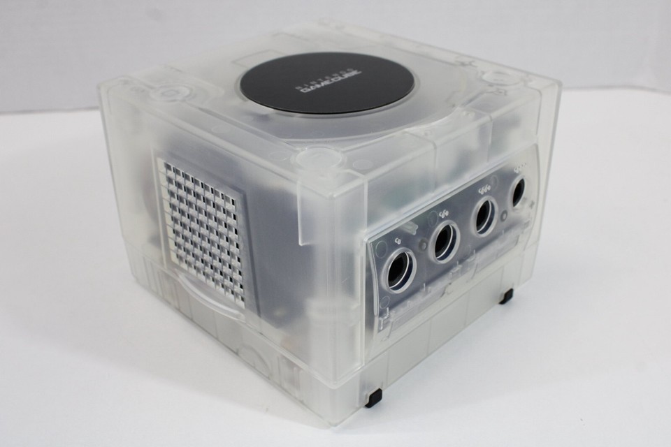Nintendo GameCube Clear Console Region Switch GC NTSC-U/C & J PLAY US ...
