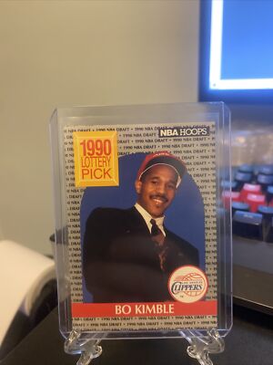 1990-91 NBA Hoops 1990 Lottery Pick Bo Kimble #397 Rookie RC | eBay