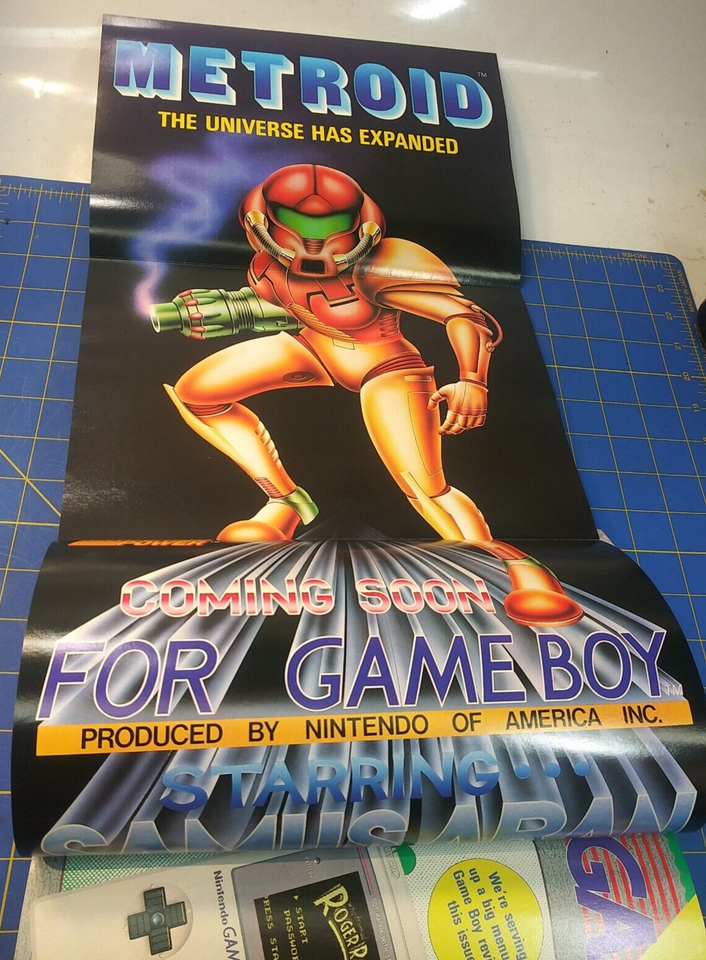 Nintendo Power "Robin Hood" Volume 26 Metroid Poster Included | eBay