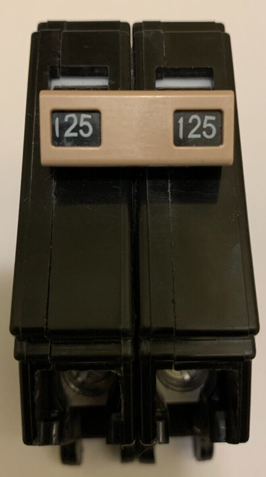 CH2125 2 Pole 125 AMP Type CH Circuit Breaker 10,000 AIC Fits Eaton CH ...