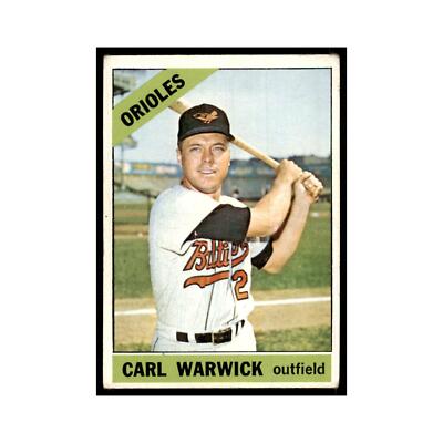 1966 Topps Carl Warwick Baseball Cards #247 | eBay
